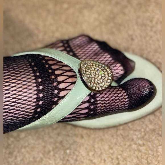 Shoes | Womens Sage Green Sandals | Poshmark